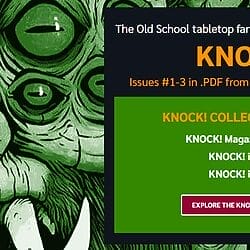 Knock! (x3) The excellent OSR magazine hits the Bundle of Holding