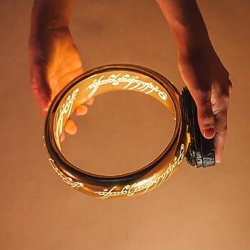 The One Ring: Now large enough to light your room