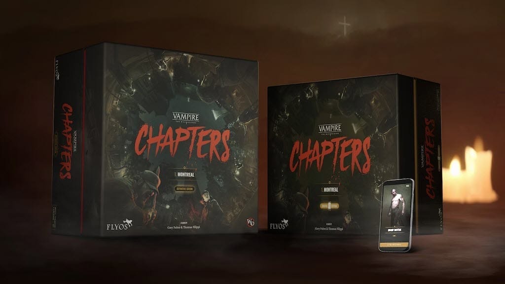 Vampire: The Masquerade - Chapters, the solo to 4-player RPG in a box ...