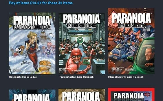 Paranoia RPG bundle: Spread sedition at a discount!