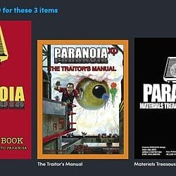Paranoia RPG bundle: Spread sedition at a discount!