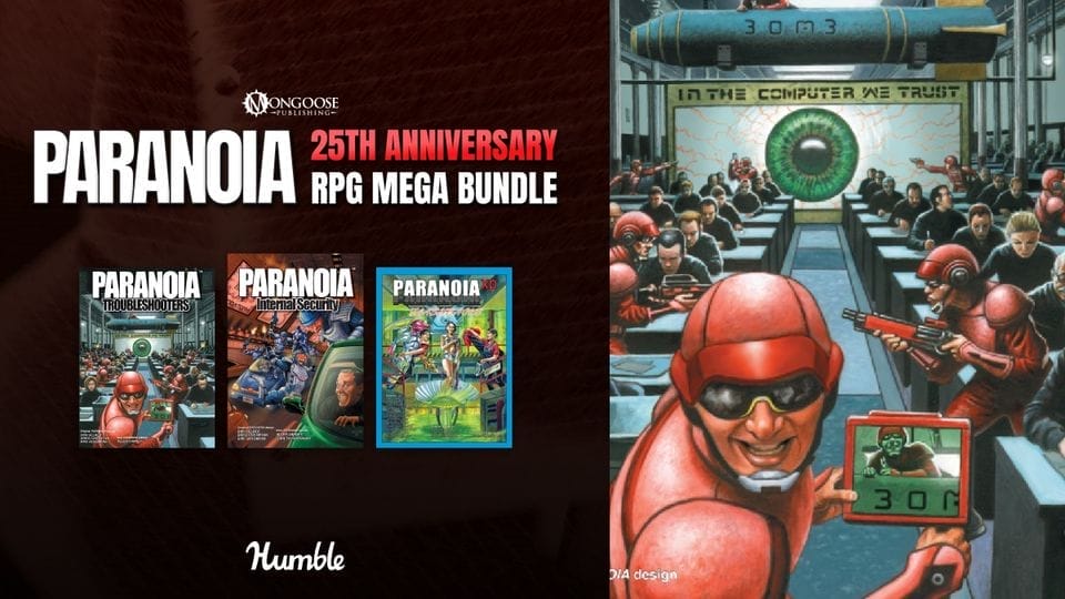 Paranoia RPG bundle: Spread sedition at a discount!