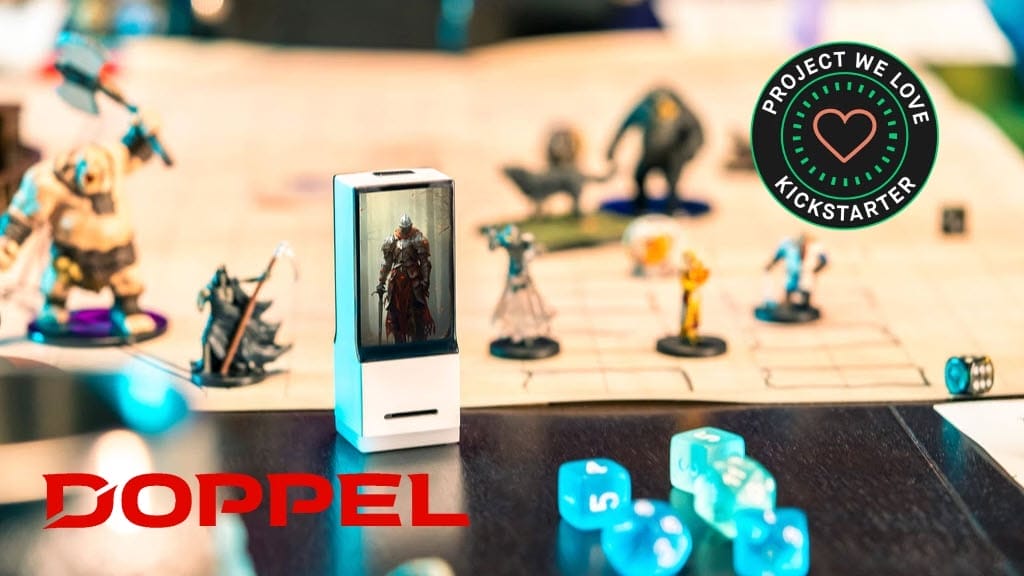The world's first digital miniature: Doppel persuades the Kickstarter ...