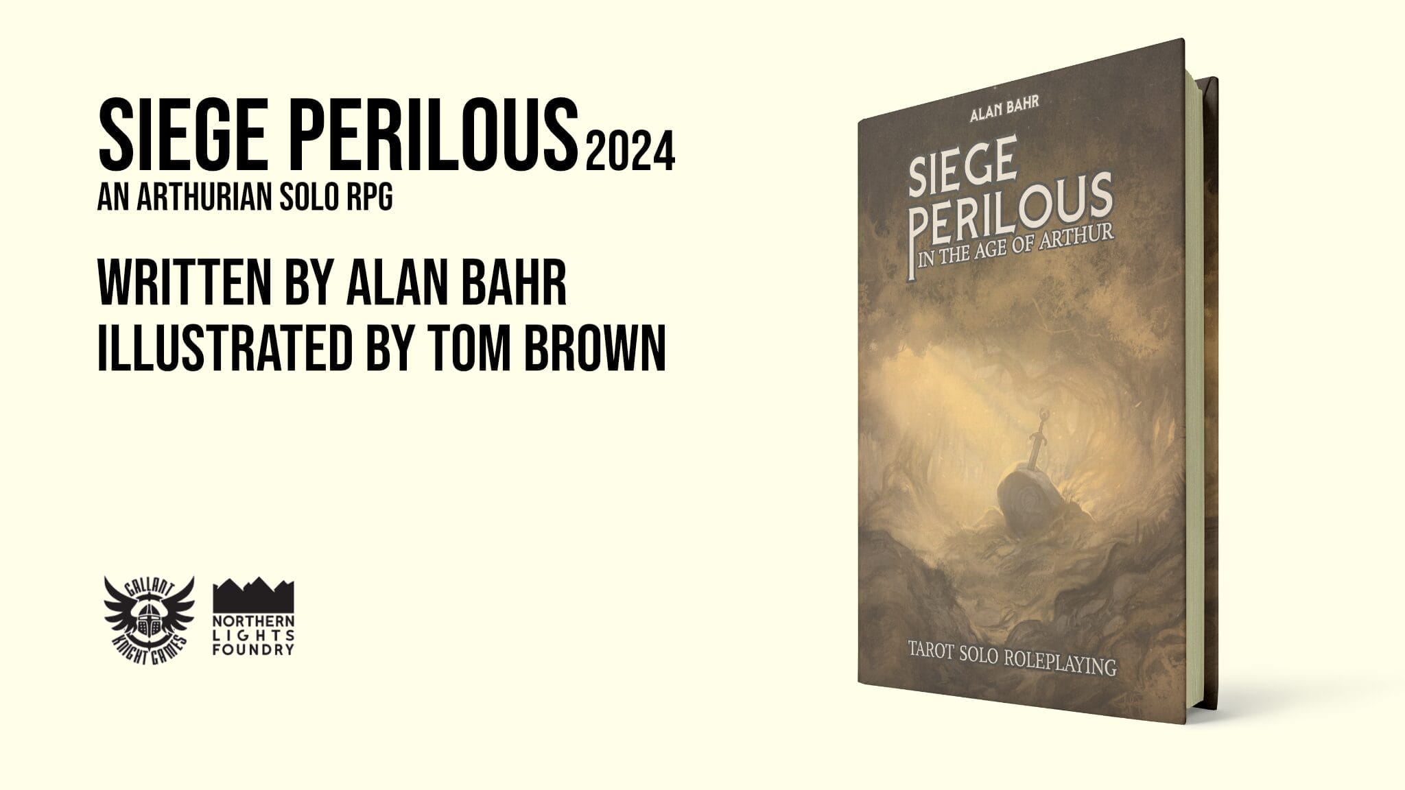 Siege Perilous: Arthurian RPG adventure with Tarot and dice