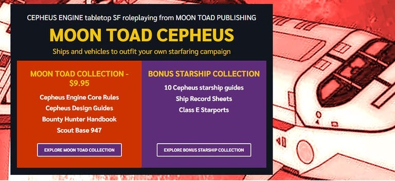 Calling all space explorers: Discover the Moon Toad Cepheus bundle