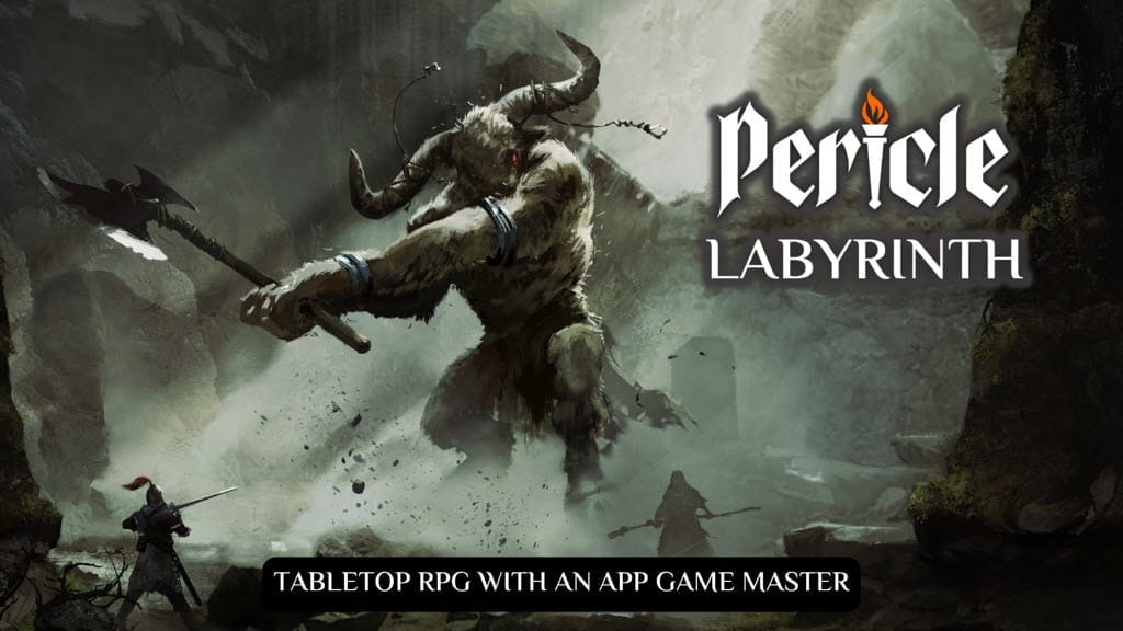 Pericle: Labyrinth expands the app GM and Gathering Darkness
