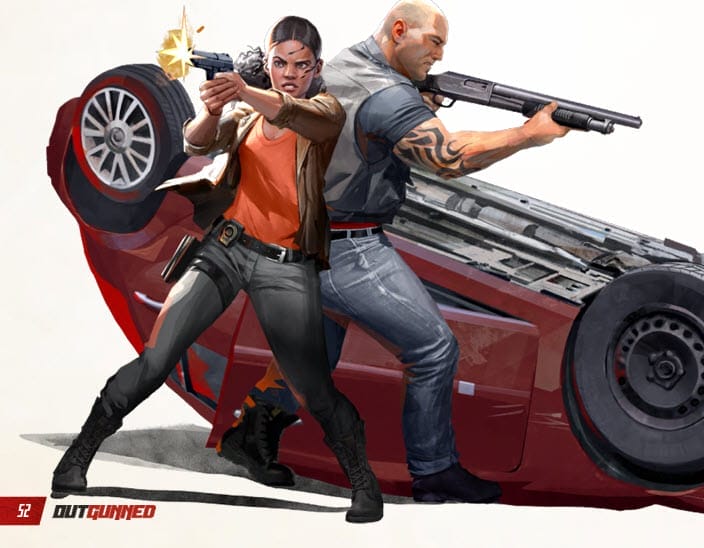 Be rewarded for being awesome: A review of Outgunned