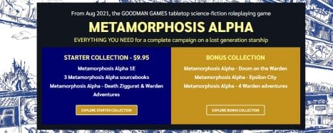 Metamorphosis Alpha The Sci Fi Ttrpg From 1976 Returns To The Bundle Of