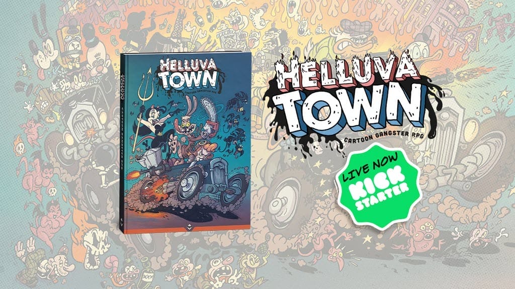Helluva Town - A Cuphead-esq cartoon gangster RPG
