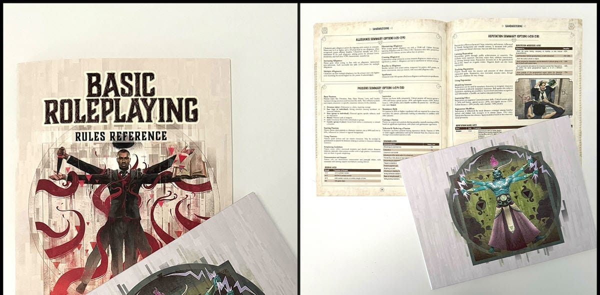 Chaosium announce The Basic Roleplaying Gamemaster Pack