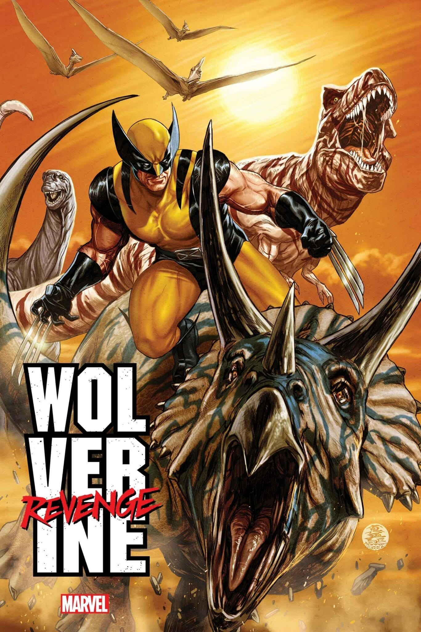 He's blooded as Marvel put Wolverine out for Revenge