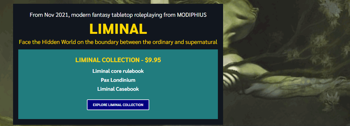 Liminal, the modern fantasy RPG, returns in a revived bundle deal