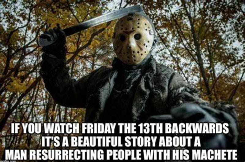 Friday 13th memes - the day that ended the Templars (and screaming teens)