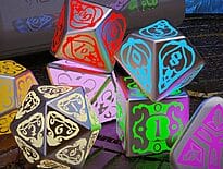 Neo Cube: Spinners in dice dominated by magnets