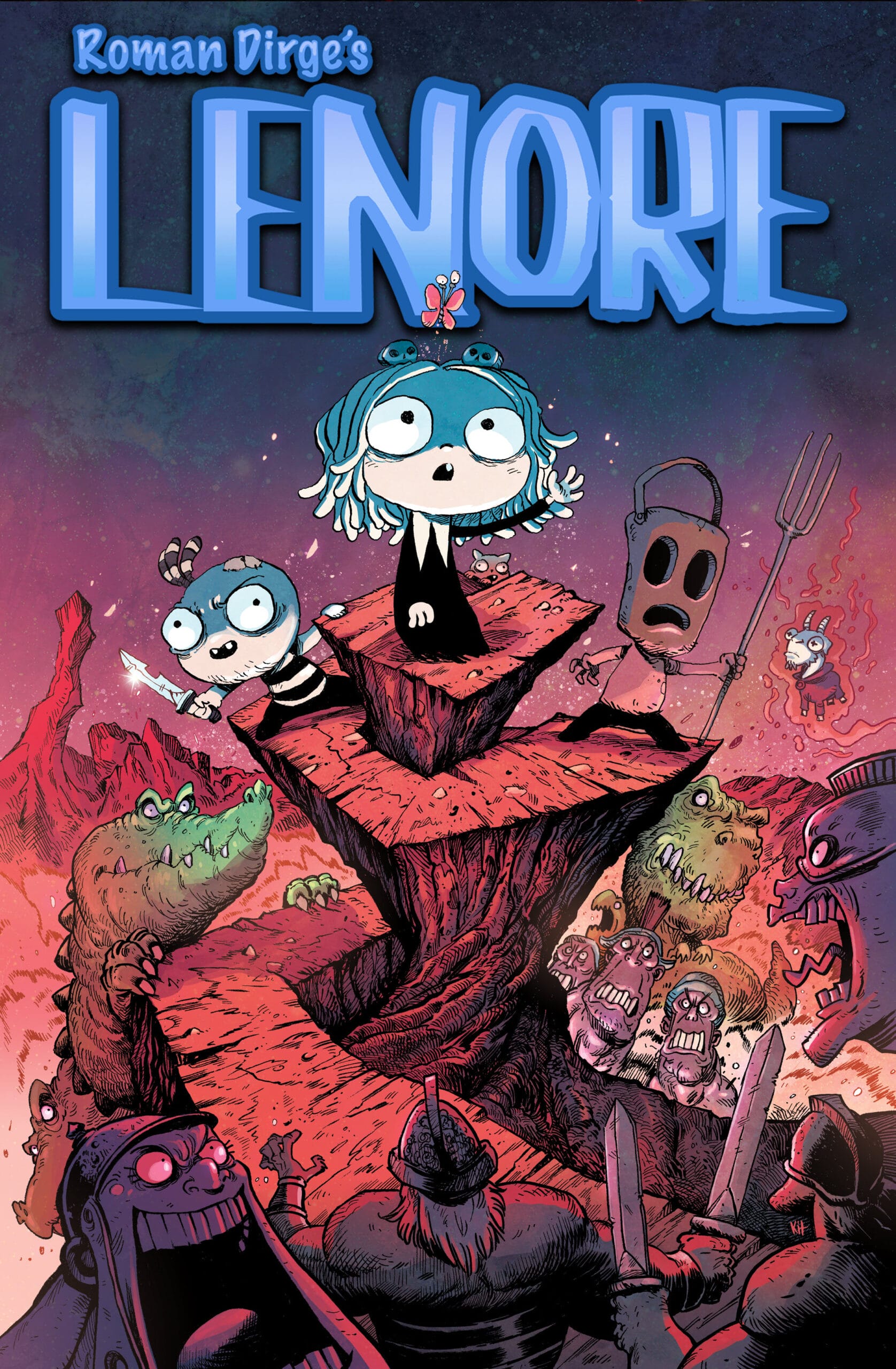 Lenore, The Cute Little Dead Girl returns in "The Time War"