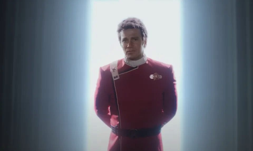 Watch as Captain Kirk returns one last time in emotional goodbye ...
