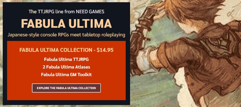 Fabula Ultima: The Bundle of Holding has the West's best selling TTJRPG
