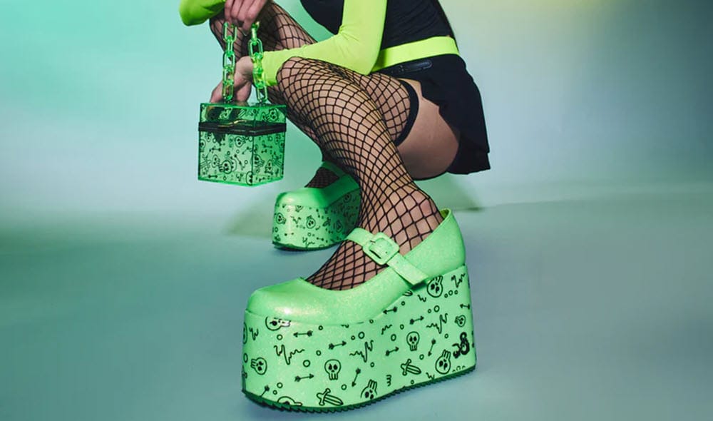 Koi has a D&D shoe and fashion range