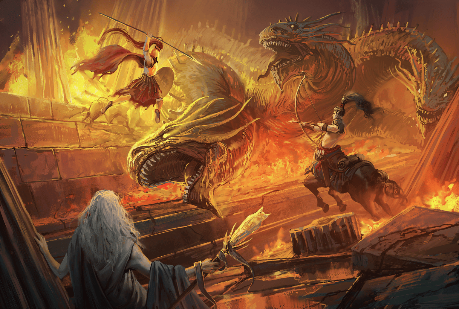 Art Gallery: Immortals the dark fantasy TTRPG