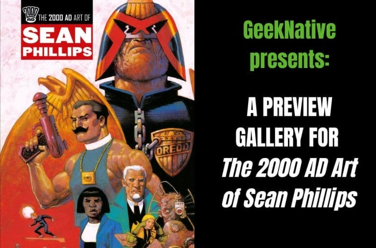 Art Gallery: A preview of 'The 2000 AD Art of Sean Phillips'