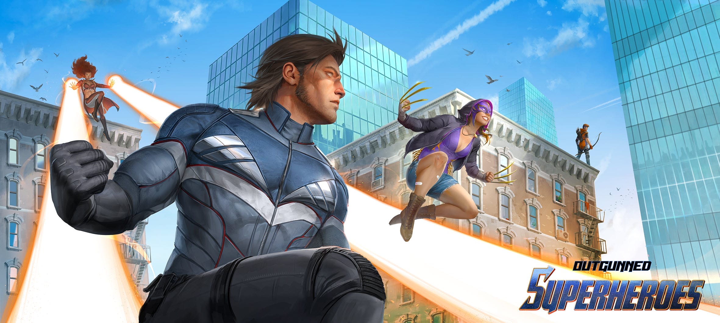 Outgunned Superheroes: The quickstart lands