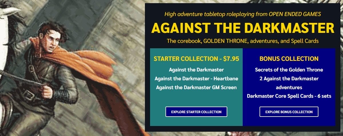 Unleash epic adventures: Dive into the Against the Darkmaster bundle