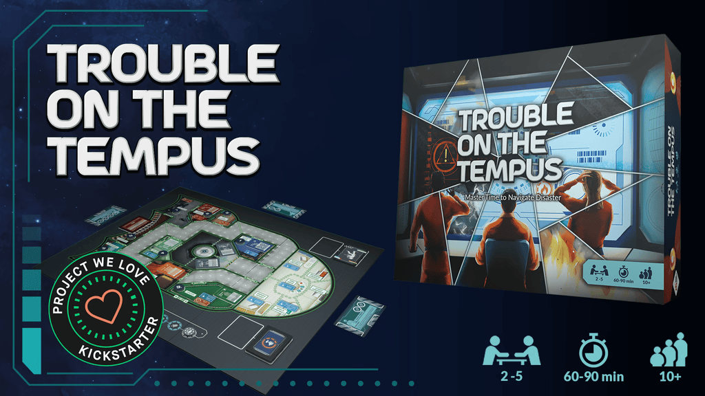 Trouble On The Tempus: Minor Disaster Games launch time-travelling Kickstarter (exclusive pictures)
