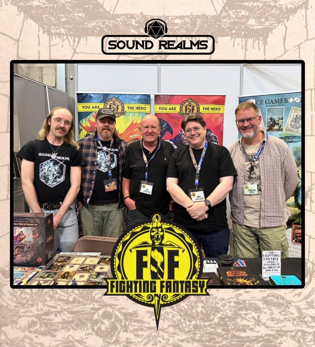Sound Realms to transform classic Fighting Fantasy into immersive audio adventures