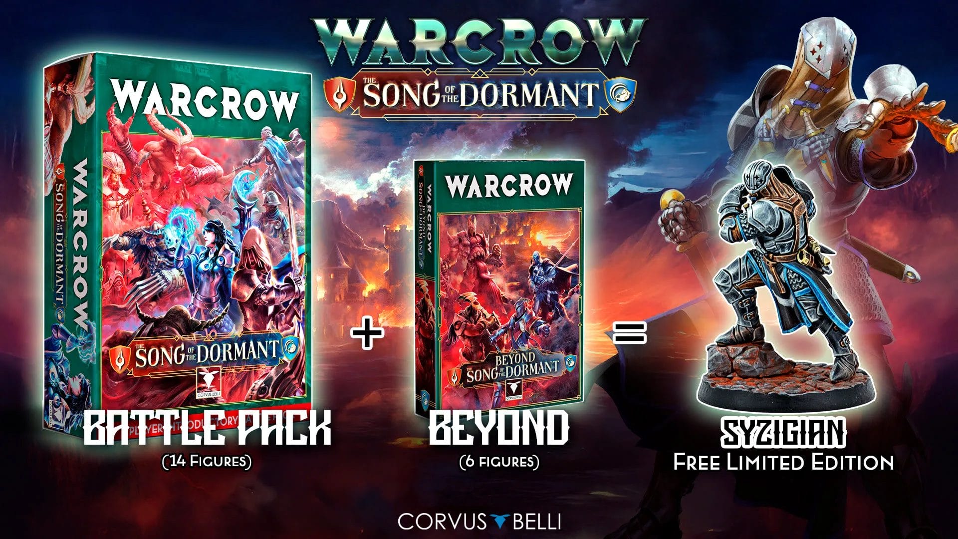 Warcrow expands with narrative battle pack 'Song of the Dormant'