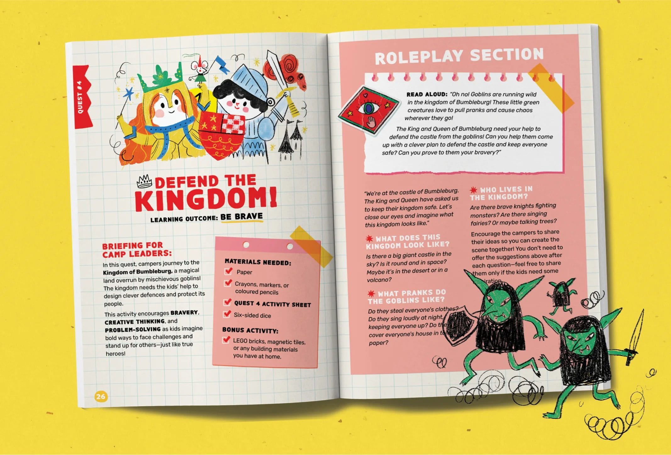 Camp Make Believe, a kids' RPG from ENNIE-nominees, heads to BackerKit