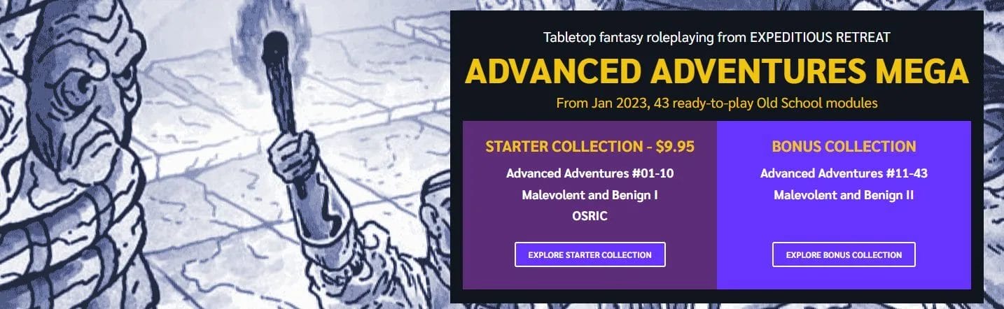 Rulings, not rules: A deep dive into the Advanced Adventures megabundle