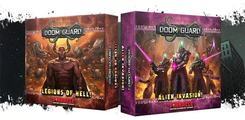 An Unholy Alliance: Heroes and villains unite in the Doom Guard board ...