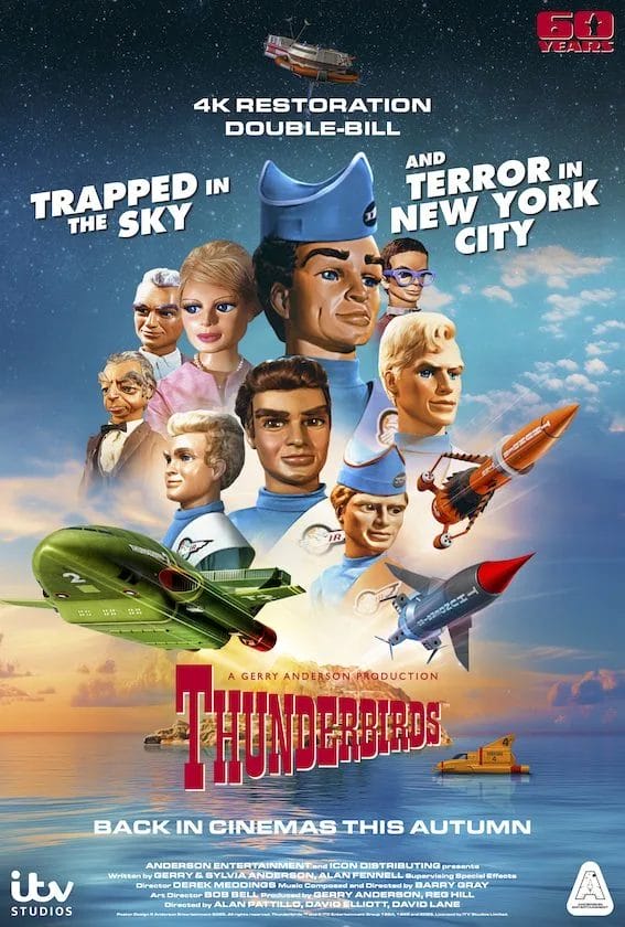 Thunderbirds are Go! Two classic episodes get a 4K restoration for UK ...