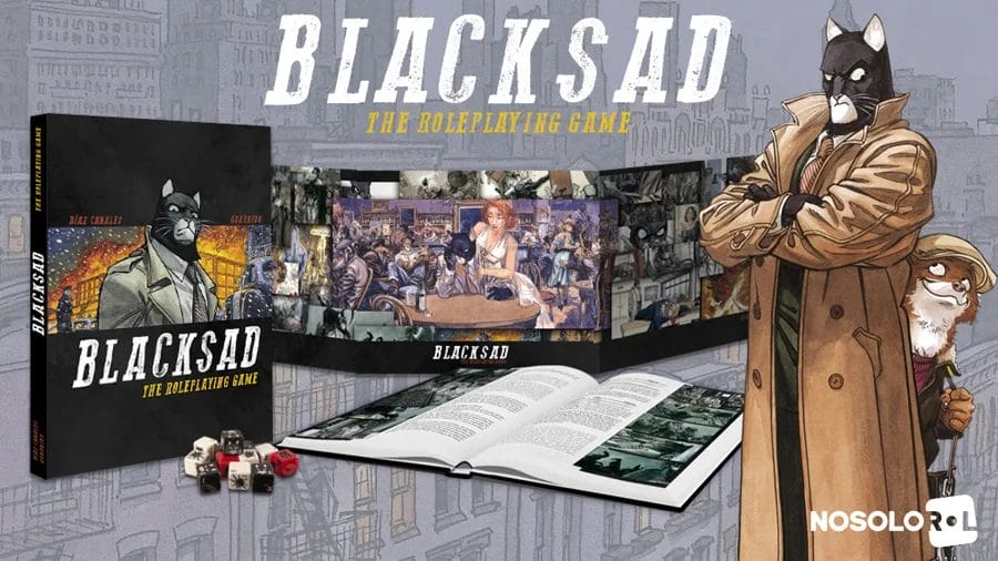 Eisner Award-winning noir comic Blacksad is now a tabletop RPG