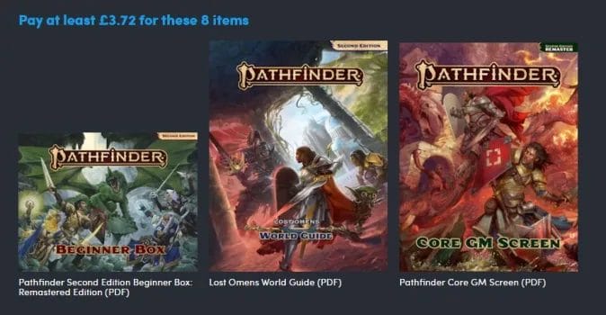 Pathfinder Primer bundle offers a remastered start and supports Take ...
