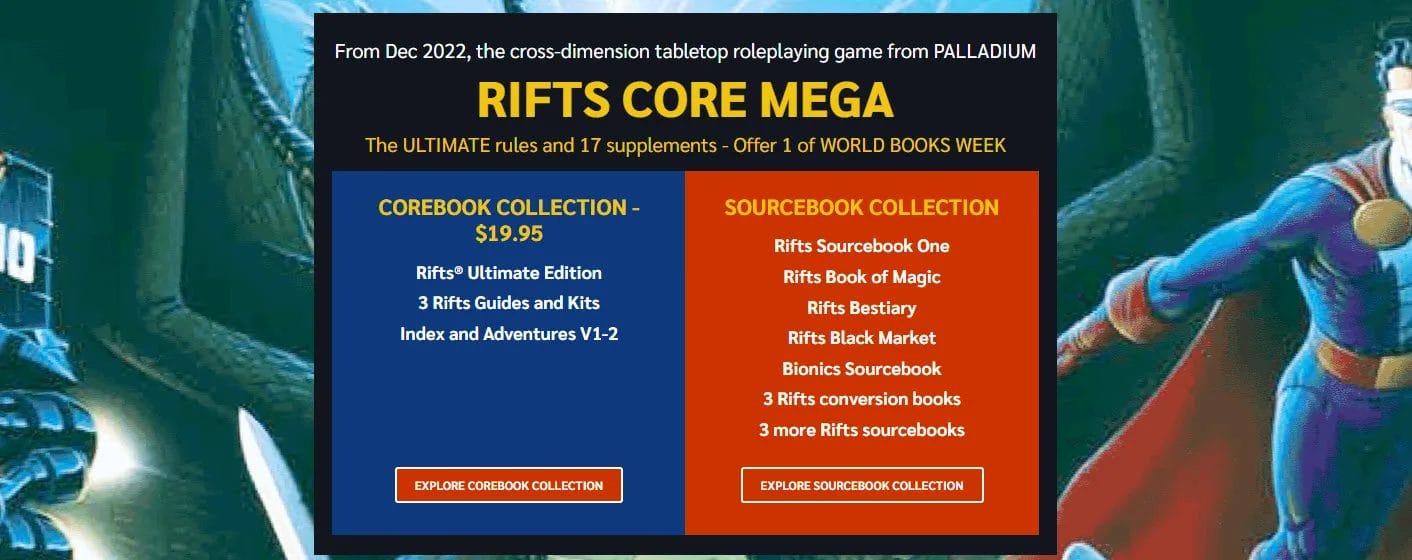 Rifts Mega-deal: Bundle of Holding launches five bundles to collect all ...