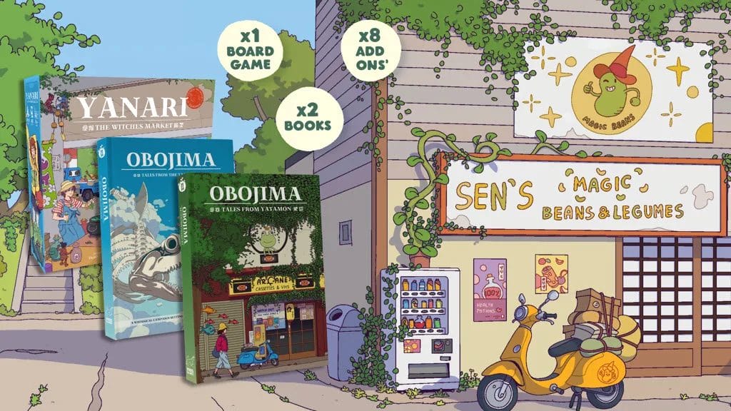 Obojima expands its Zelda-like world with a new D&D book and board game