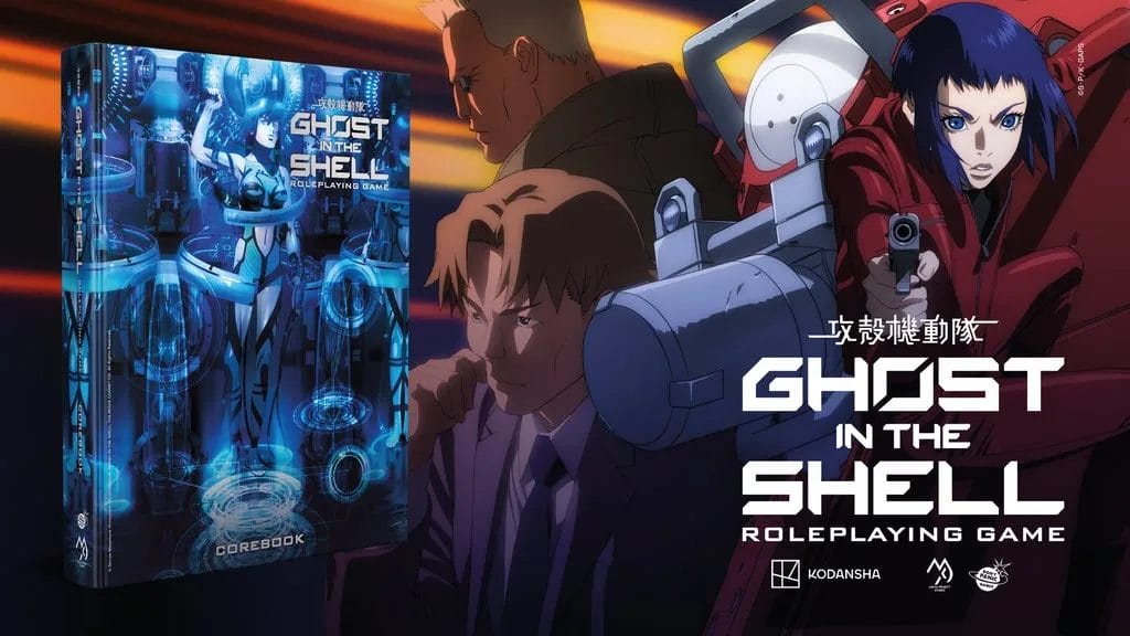 Official Ghost in the Shell tabletop RPG announced, and a free ...