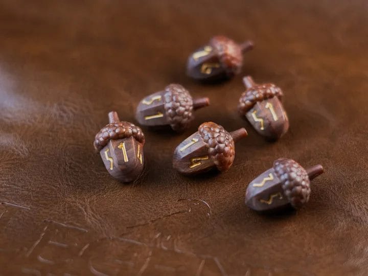 Son of Oak unveils limited edition acorn-shaped dice for Legend In The Mist