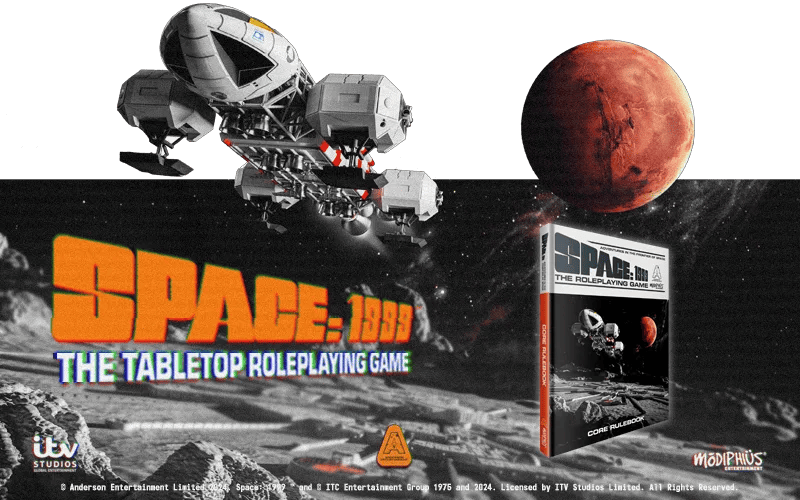 Moonbase Alpha returns: Space: 1999 Core Rulebook is out now