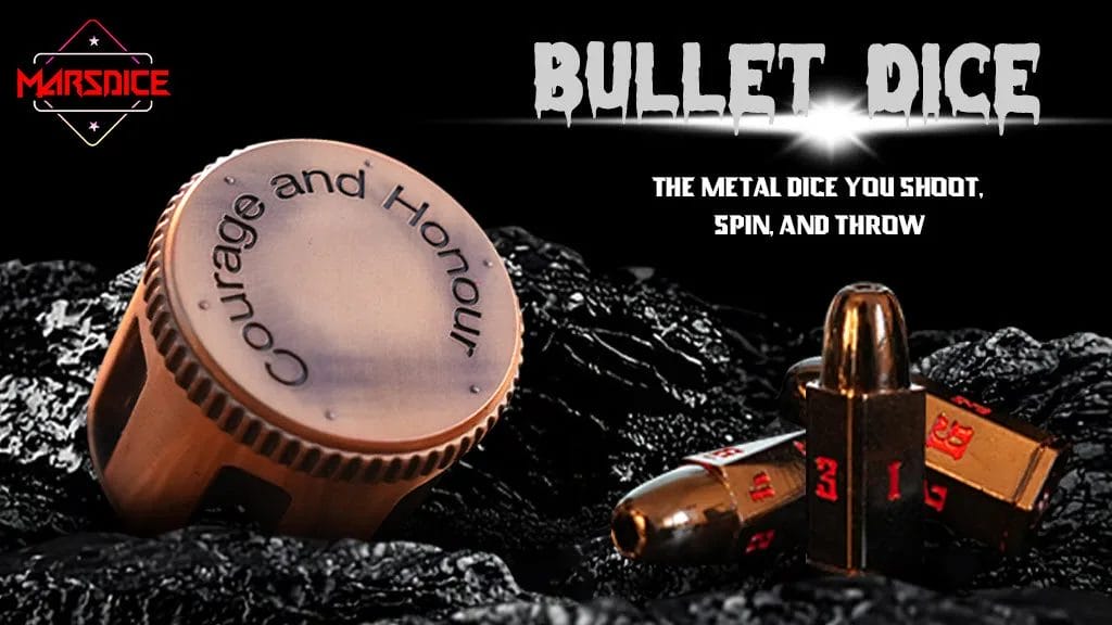 Shoot to thrill? Marsdice offers bullet dice you can actually fire
