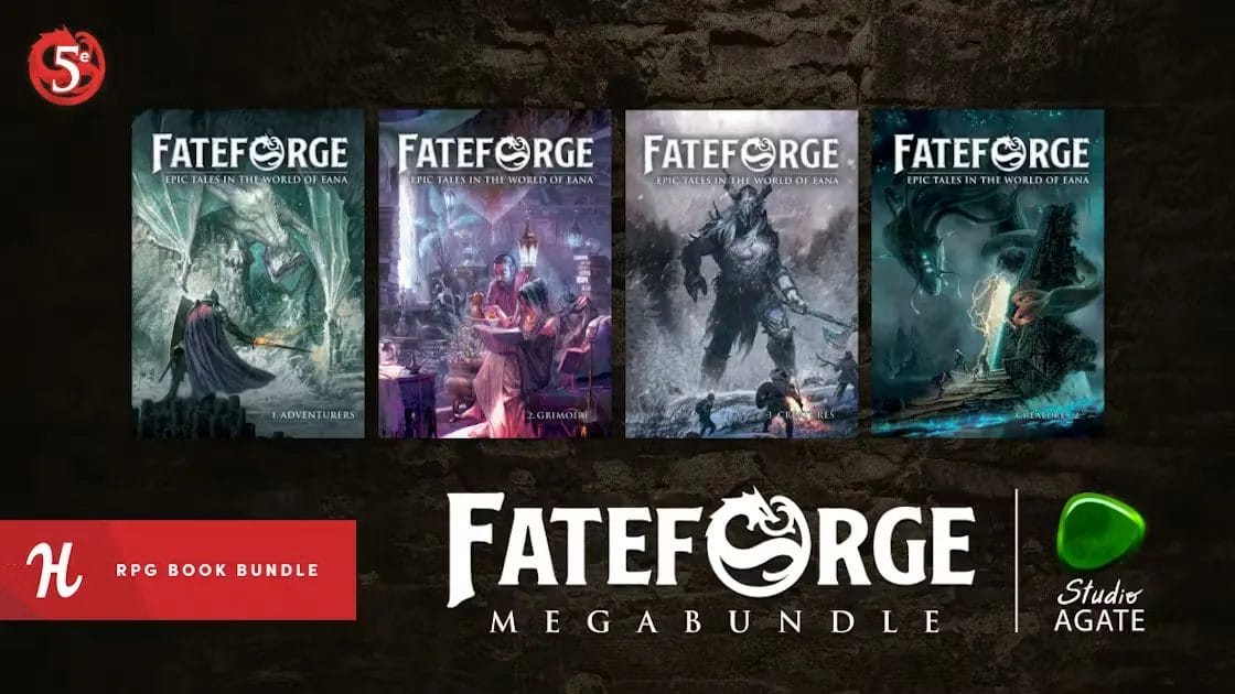 Fateforge Megabundle: A 5E dark fantasy haul from Studio Agate